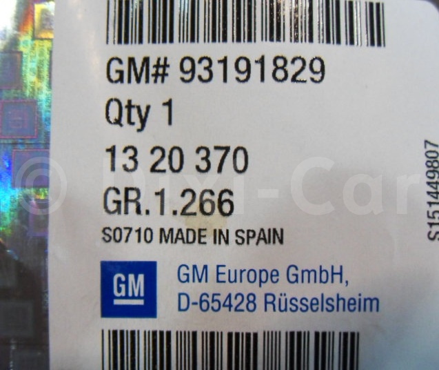 Atrapa grill chłodnicy ASTRA H od 2007 (chrom) - 93191829 - SKLEP Dixi-Car