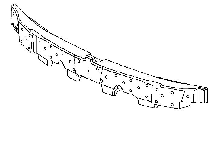 Absorber, odbój zderzaka - Oryginalne Części OPEL - SKLEP Dixi-Car