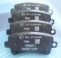 Klocki hamulcowe przód INSIGNIA - 13237751 - SKLEP Dixi-Car