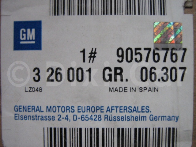 Piasta przednia CORSA C/MERIVA A/TIGRA B - 90576767 - SKLEP Dixi-Car