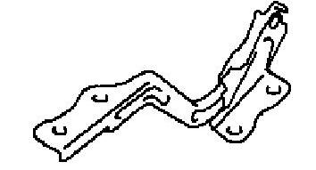 zawias maski - Oryginalne Części OPEL - SKLEP Dixi-Car