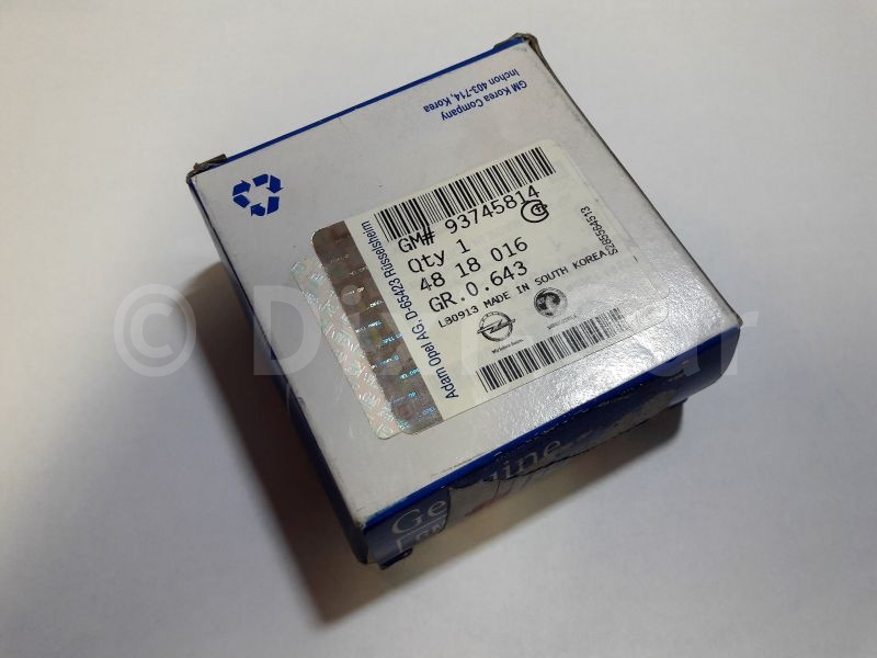 Zestaw pierścieni tłokowych ANTARA (2.2) - 93745814 - SKLEP Dixi-Car