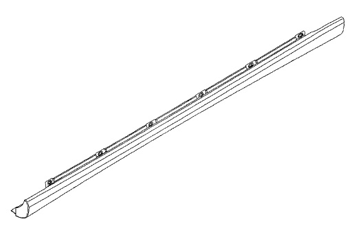 Listwa progowa - Oryginalne Części OPEL - SKLEP Dixi-Car