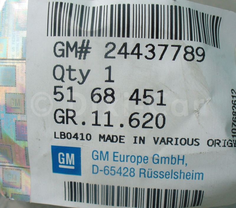 Spinka, uchwyt siedzenia tylnej kanapy; ASTRA J, INSIGNIA, VECTRA C ...