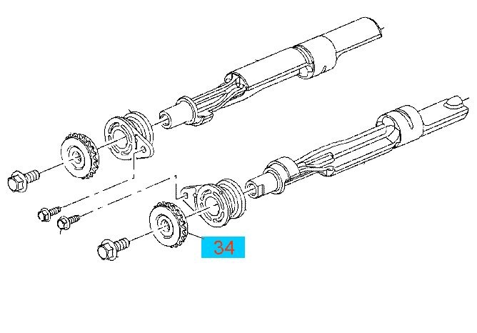 Koło zębate zmiennych faz rozrządu ASTRA H/INSIGNIA - 55354439 - SKLEP ...
