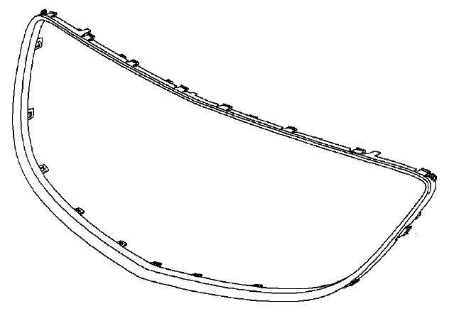 Atrapa grill chłodnicy INSIGNIA - 13238422 - SKLEP Dixi-Car