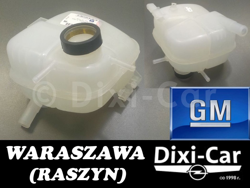 Zbiornik wyrównawczy płynu chłodzącego ZAFIRA A - 93183307 - SKLEP Dixi-Car