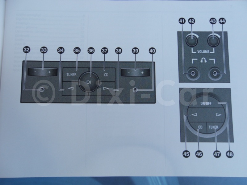 instrukcja radioodtwarzacza CDC 40 OPERA - IO CDC40 - SKLEP Dixi-Car