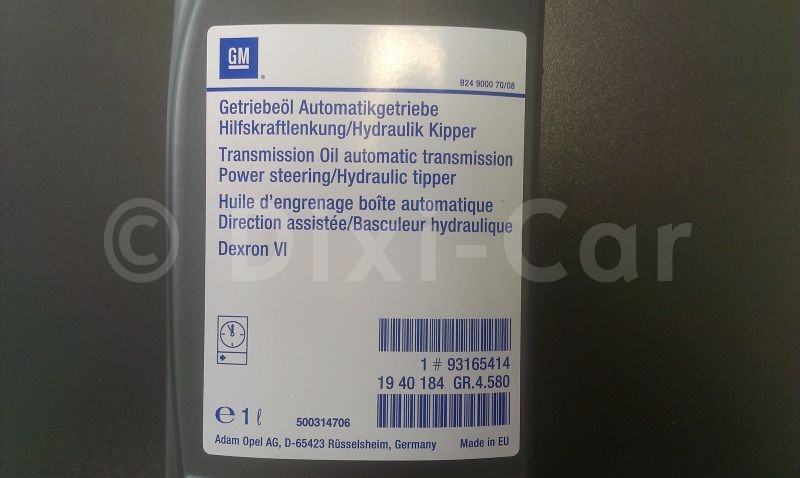 Płyn, Olej do układu wspomagania INSIGNIA/ASTRA J/ZAFIRA C ...